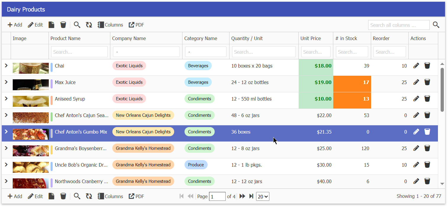 datagrid-3.0-promo | Grid 4 PHP Framework
