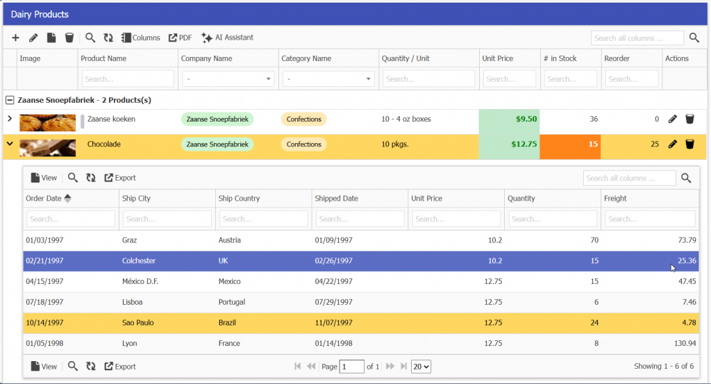 GridPHP: The Leading PHP DataGrid | AI Powered, Fast CRUD