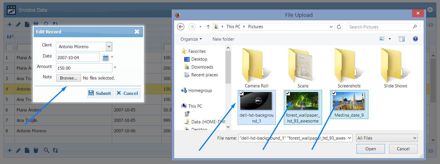 upload-multiple | Grid 4 PHP Framework